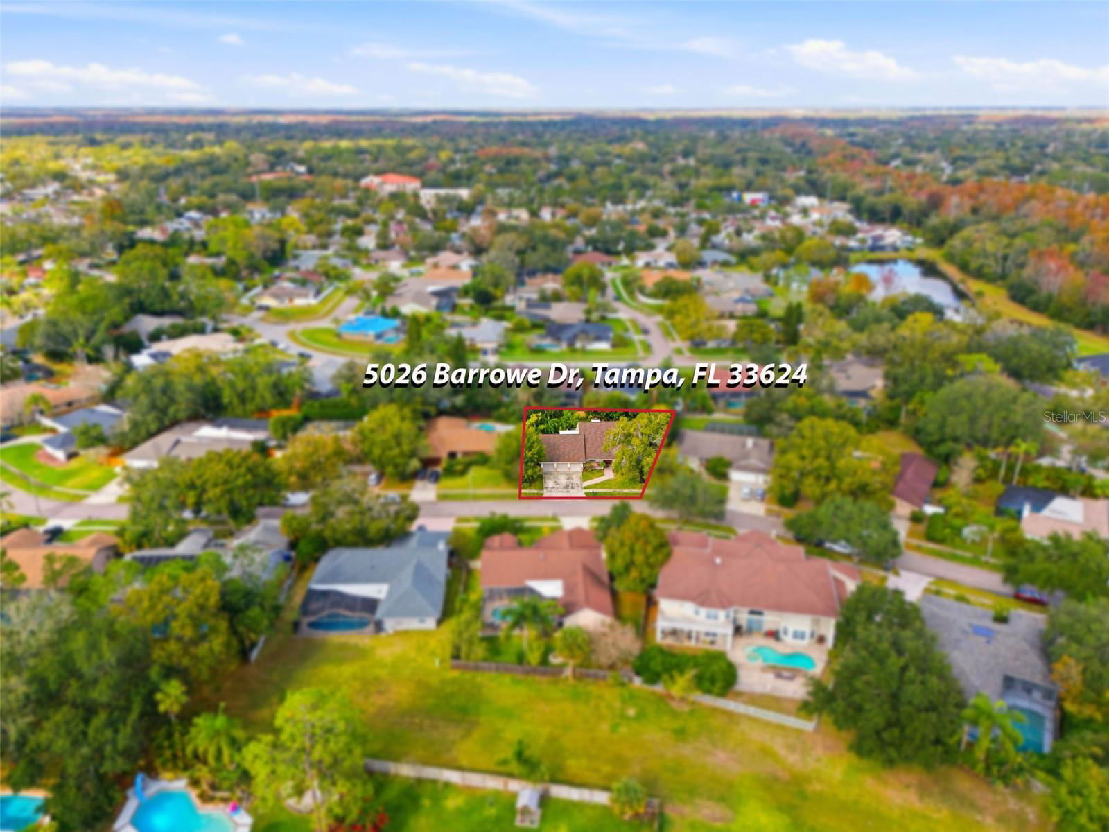 5026 Barrowe Drive, Tampa Property for Sale in , it has 4 bedrooms, 3 ...